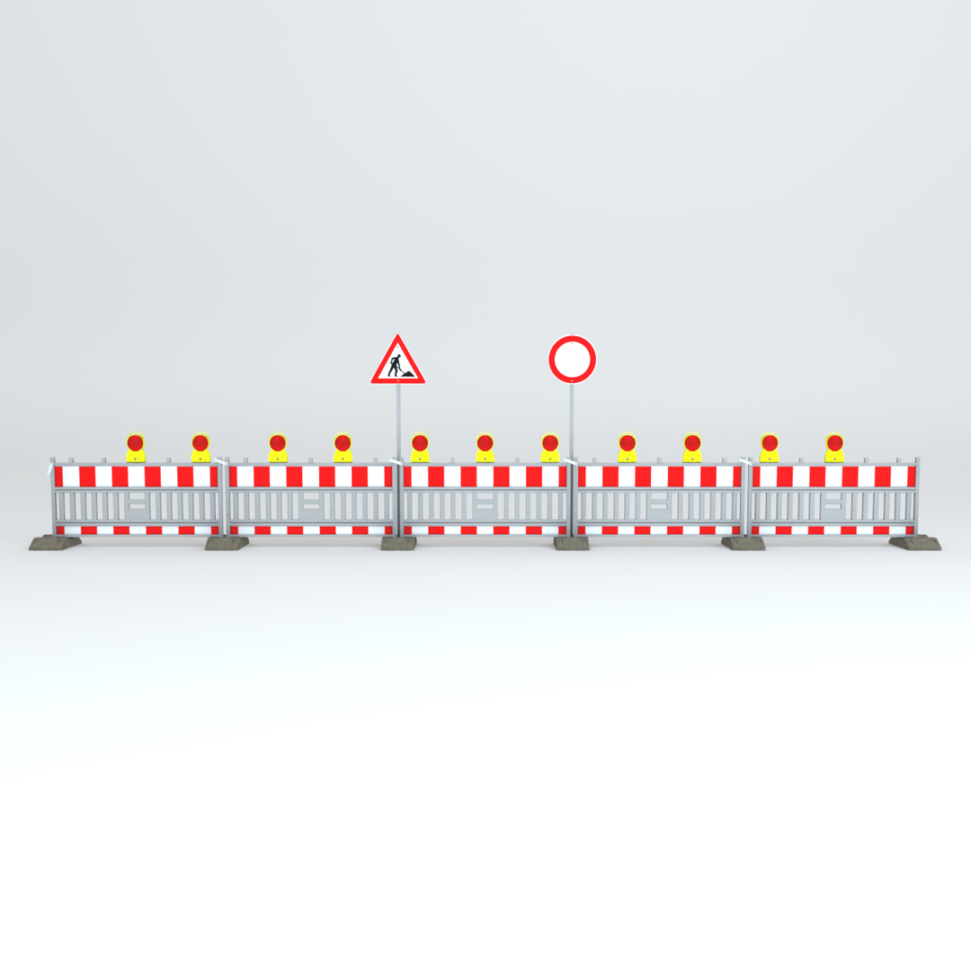 Roadwork Sign Lights 3D Model - TurboSquid 1202993