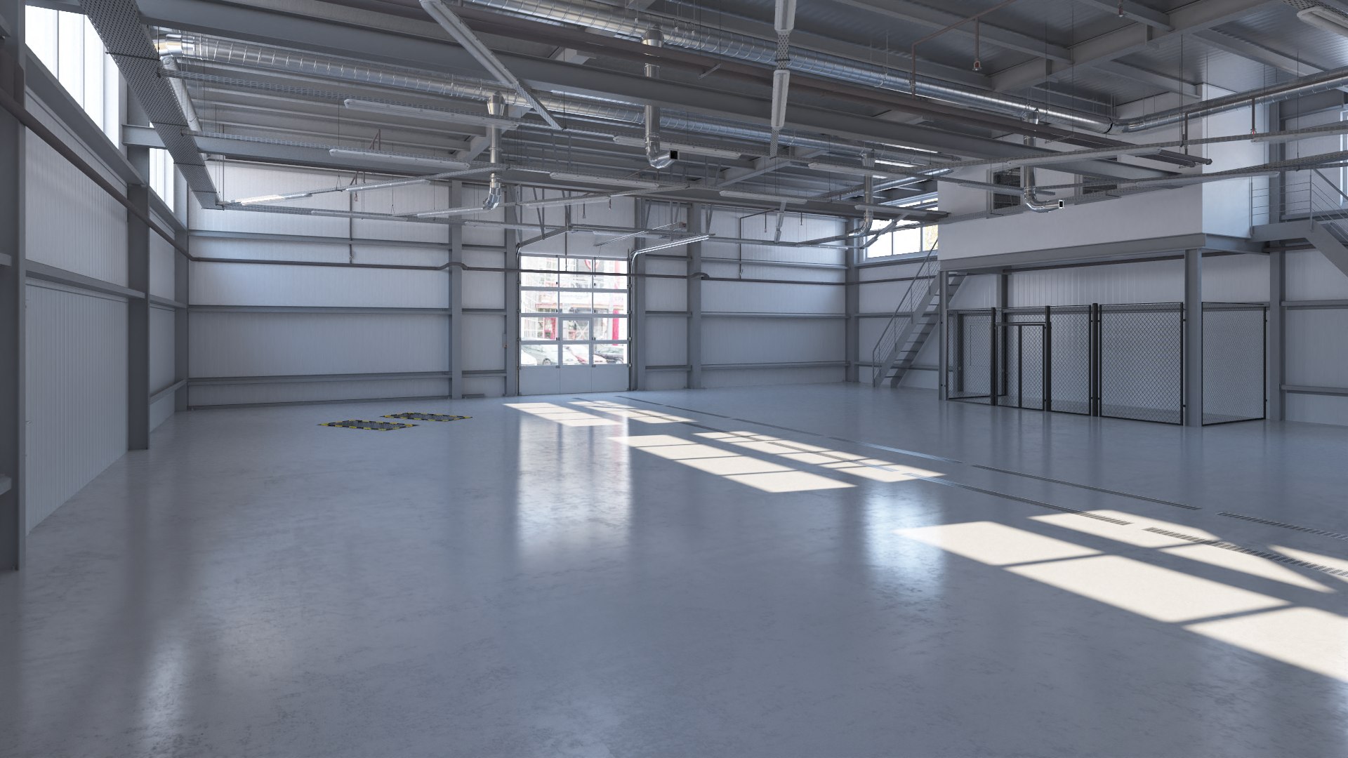 Base Car Service Interior 1 Model - TurboSquid 2011114