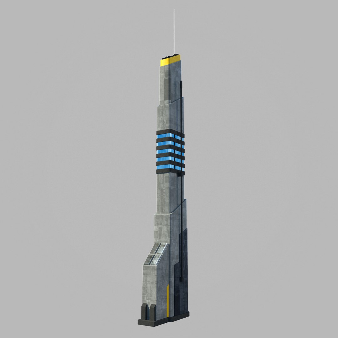Max Sci Fi Tower Building