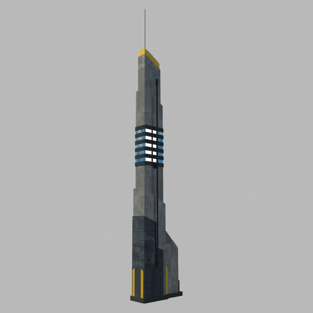 Max Sci Fi Tower Building