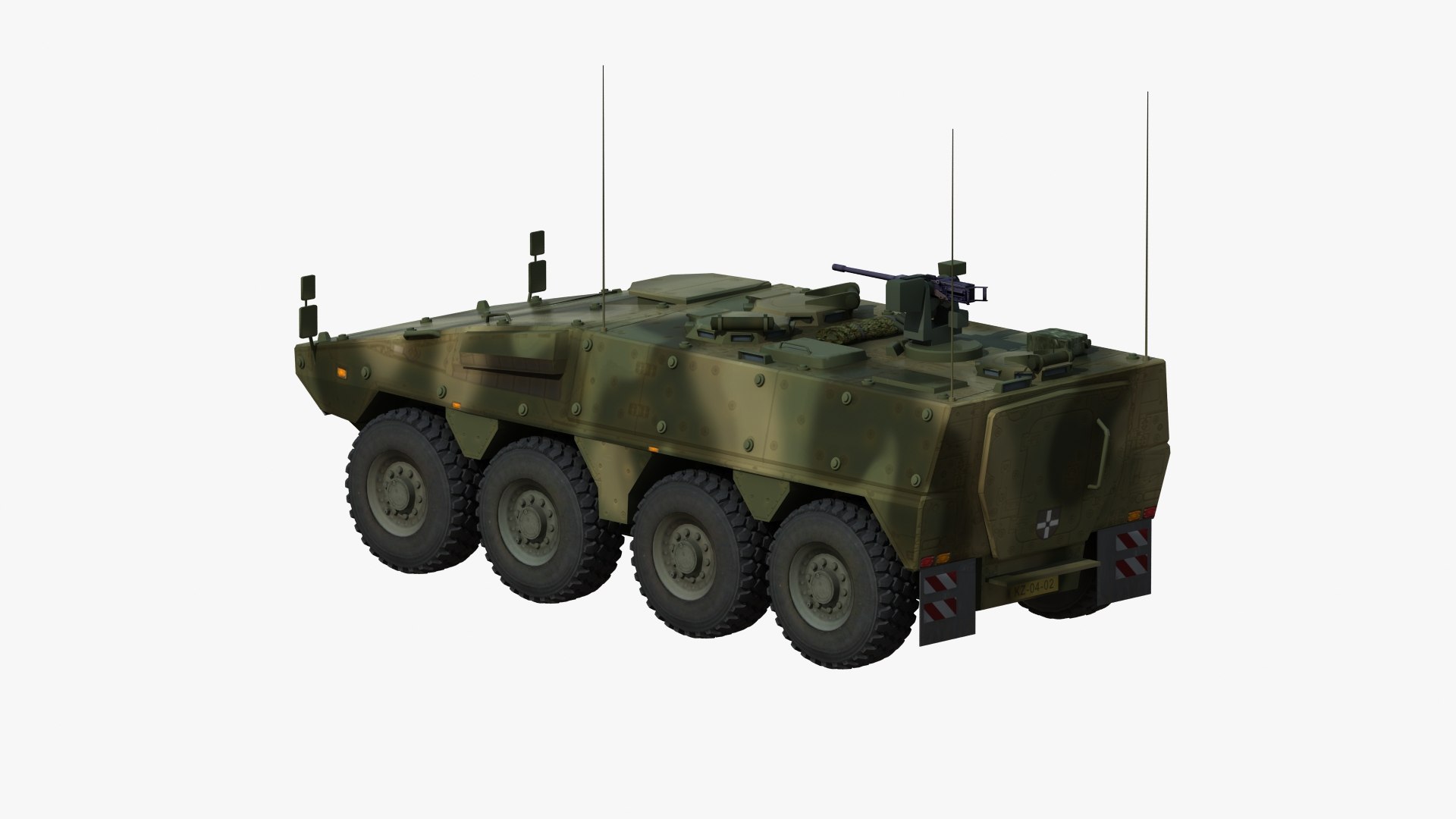 Boxer 8x8 3D model - TurboSquid 1574895