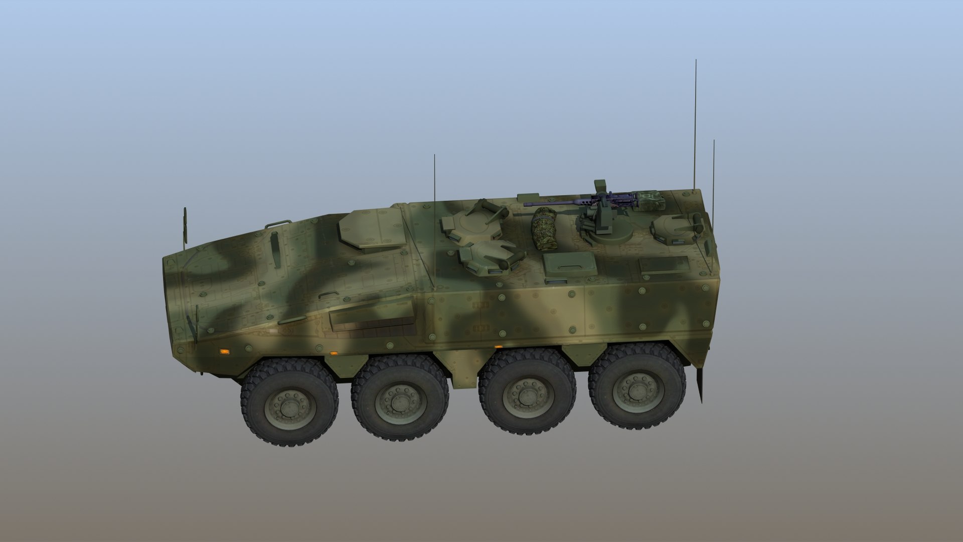 Boxer 8x8 3D Model - TurboSquid 1574895