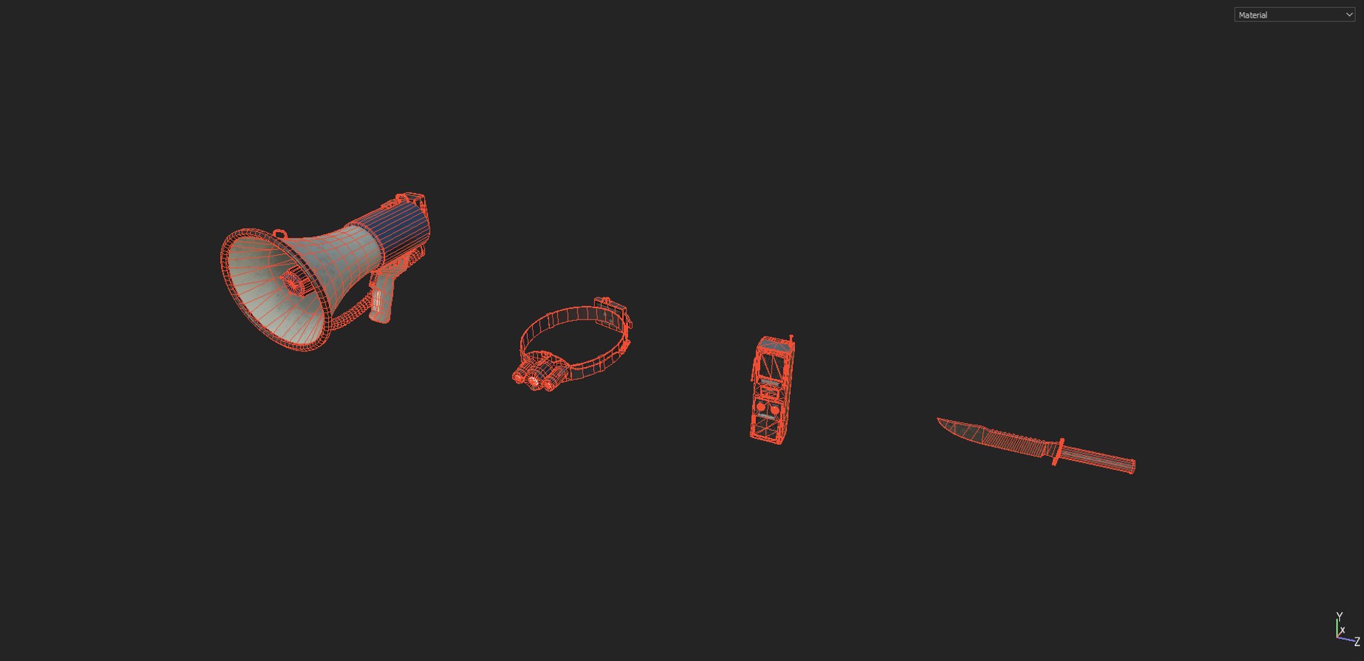 Military Props Pack 3D model - TurboSquid 2109246