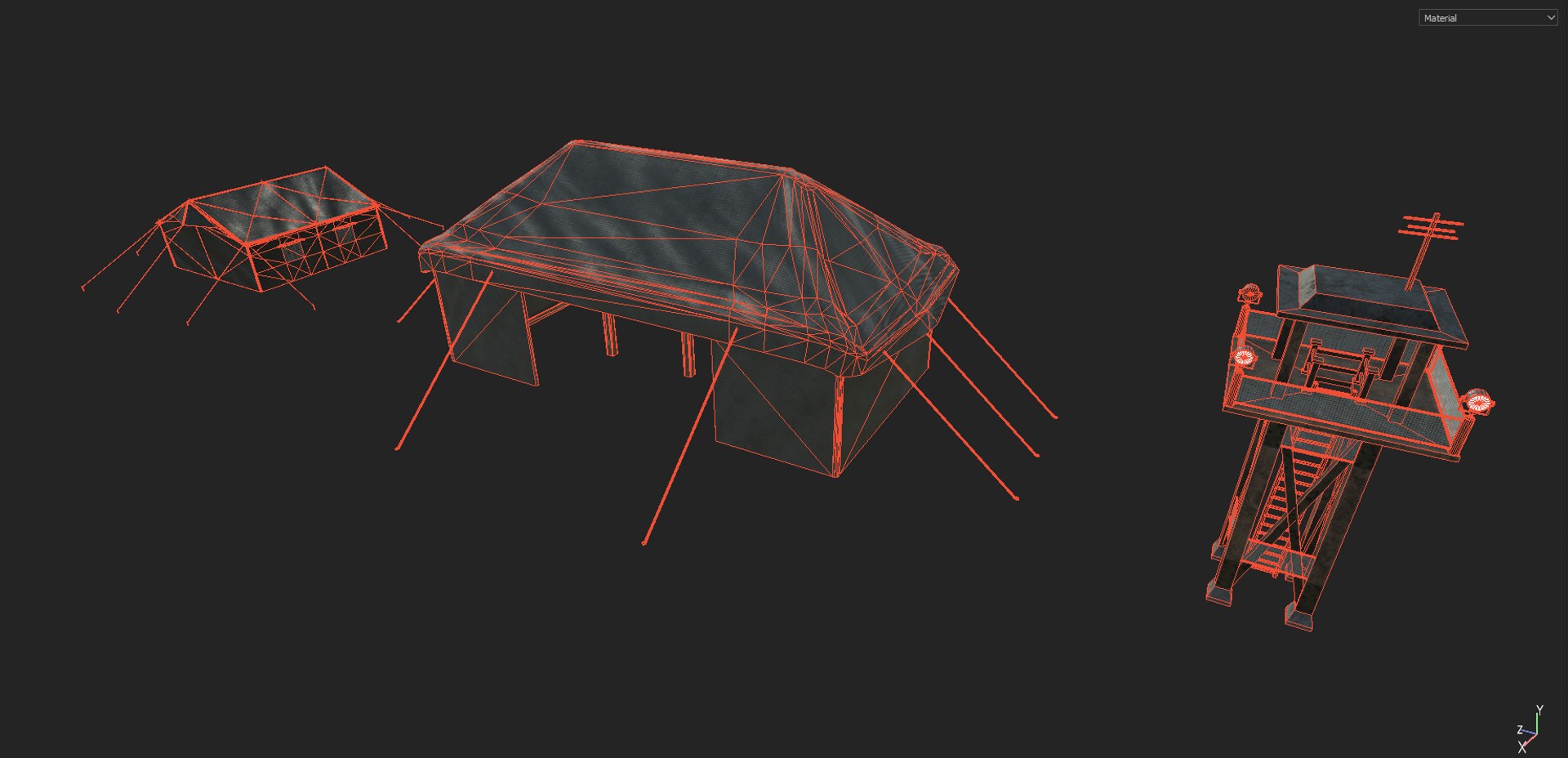 Military Props Pack 3D model - TurboSquid 2109246