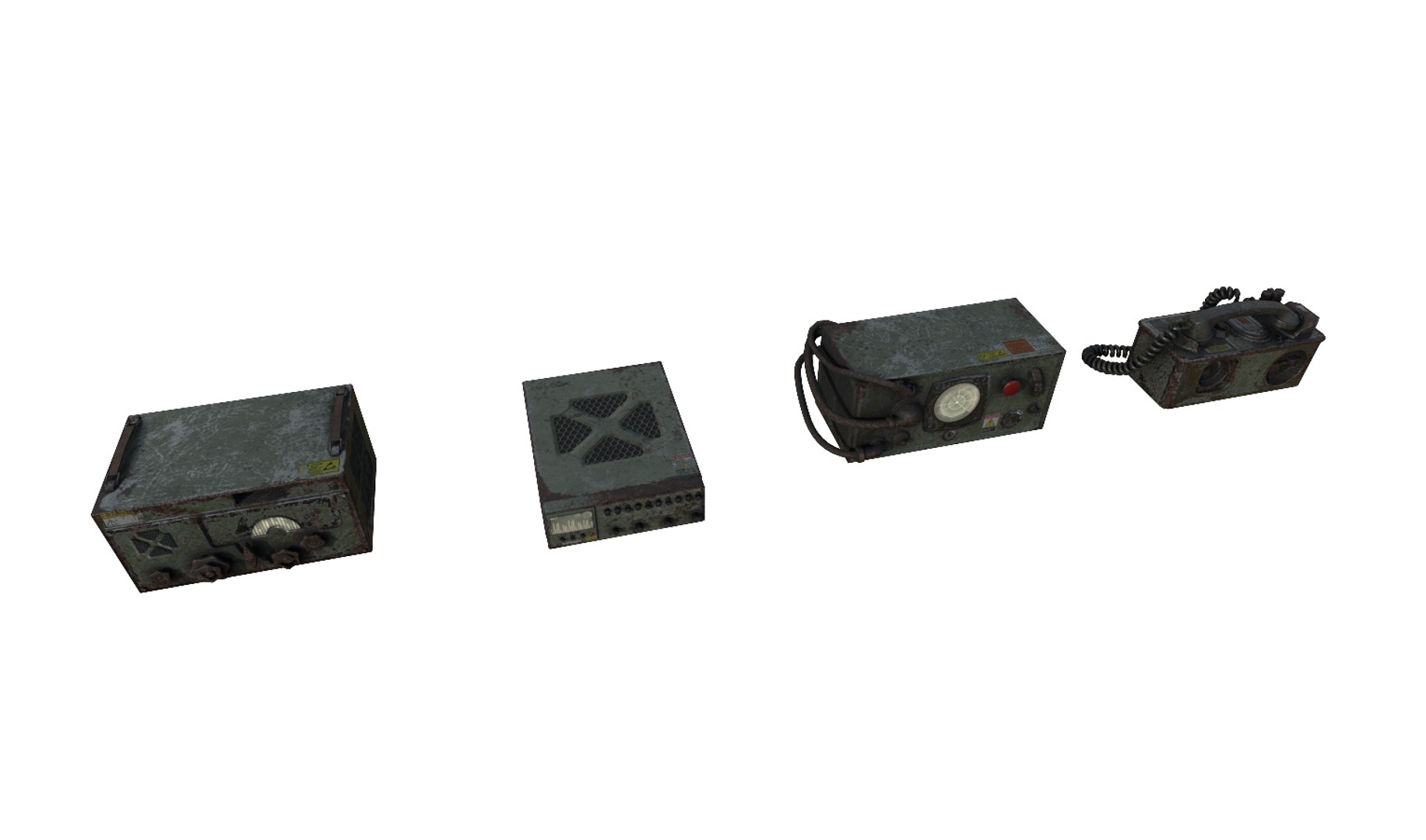 Military Props Pack 3D model - TurboSquid 2109246