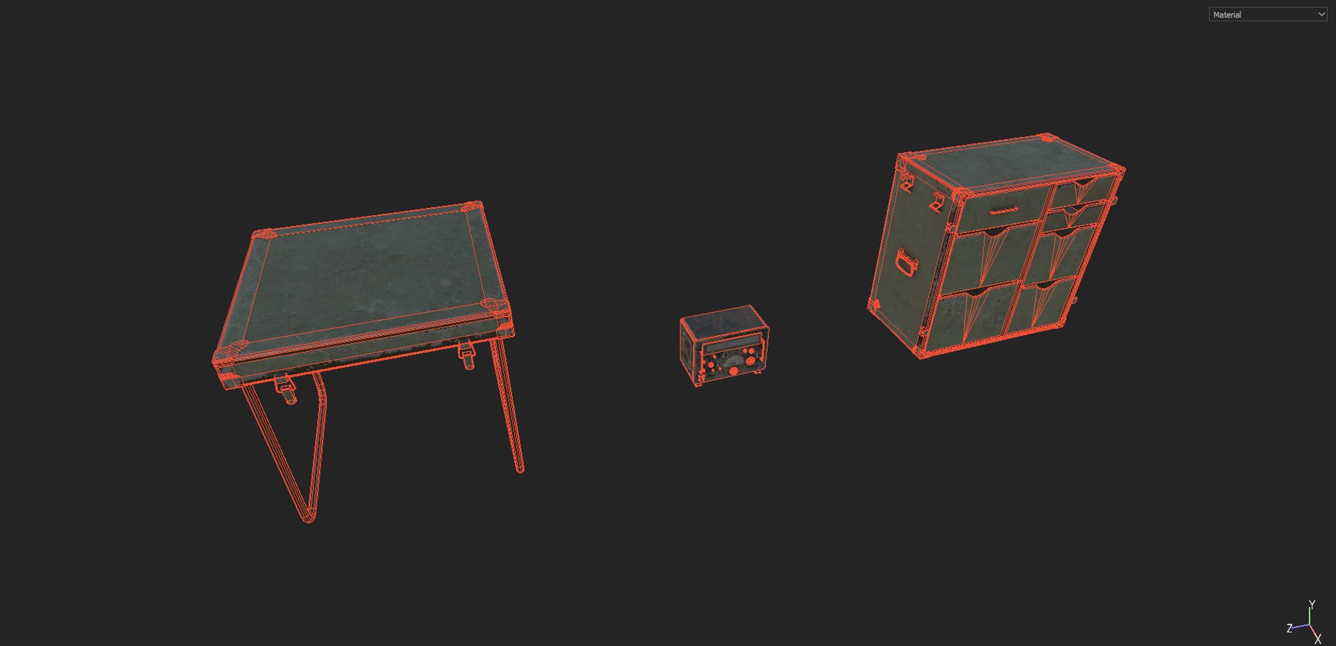 Military Props Pack 3D model - TurboSquid 2109246