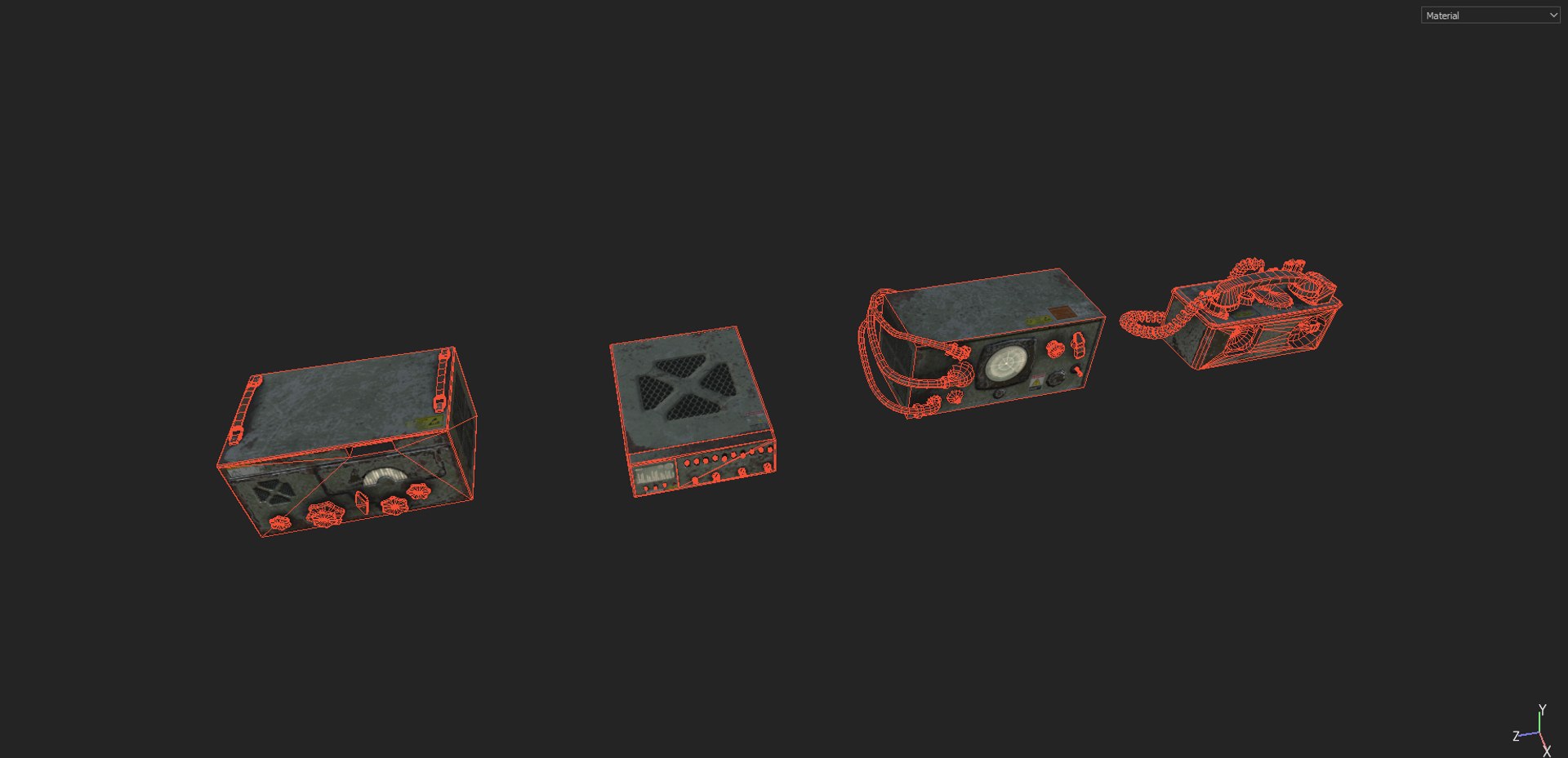 Military Props Pack 3D model - TurboSquid 2109246