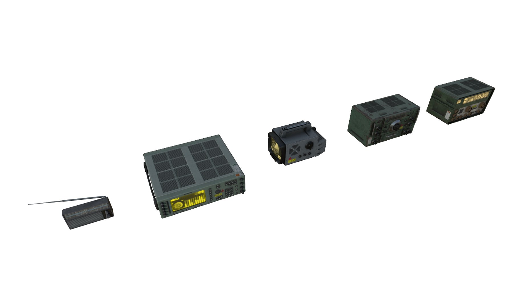 Military Props Pack 3D model - TurboSquid 2109246