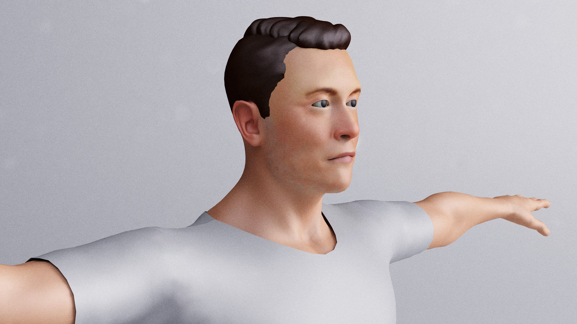 3D Elon Musk - TurboSquid 2105291