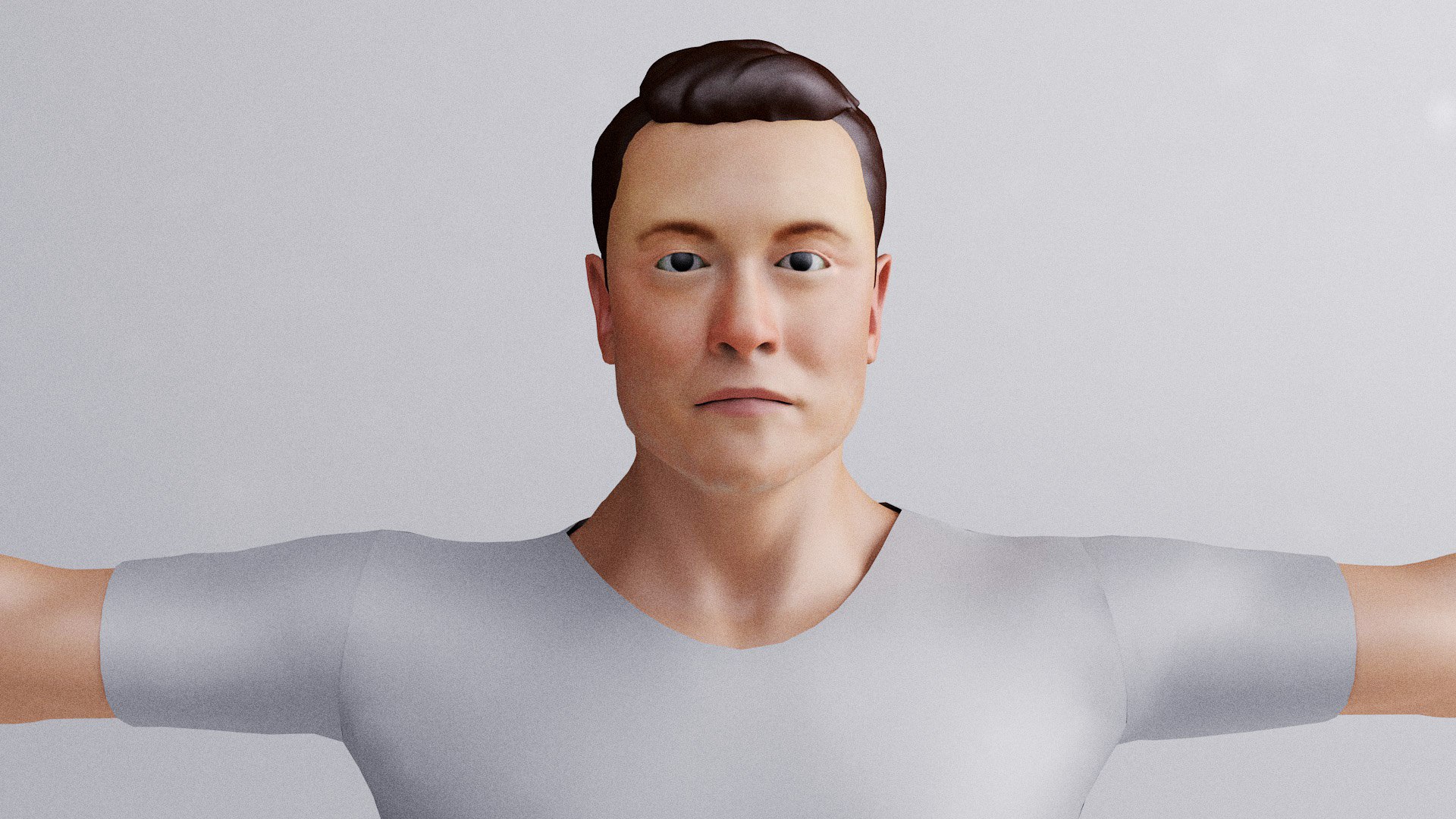 3D Elon Musk - TurboSquid 2105291
