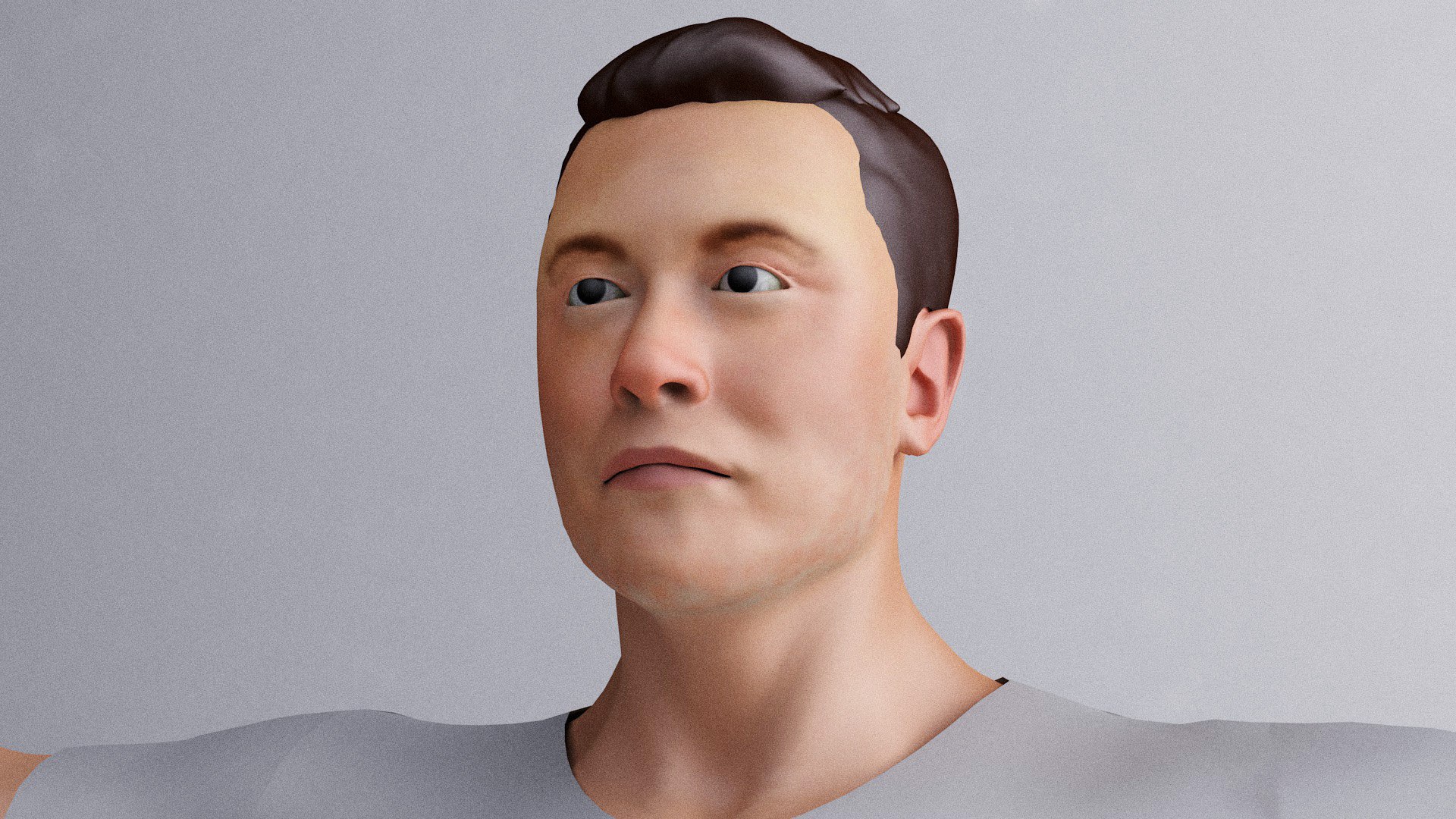 3D Elon Musk - TurboSquid 2105291