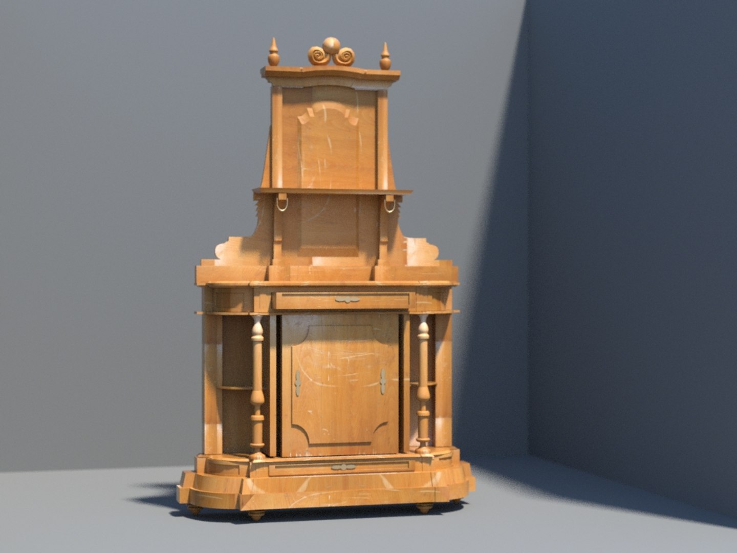 Antique Furniture Archive 3D Model - TurboSquid 1520944