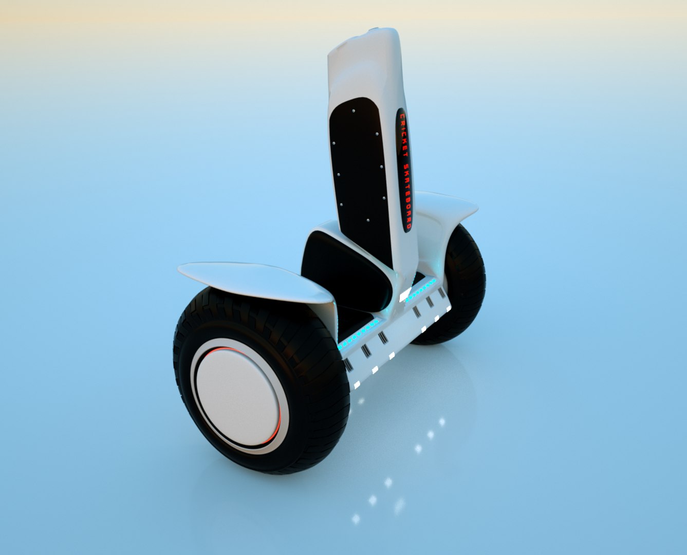 Skateboard electric sk 3D model - TurboSquid 1671880