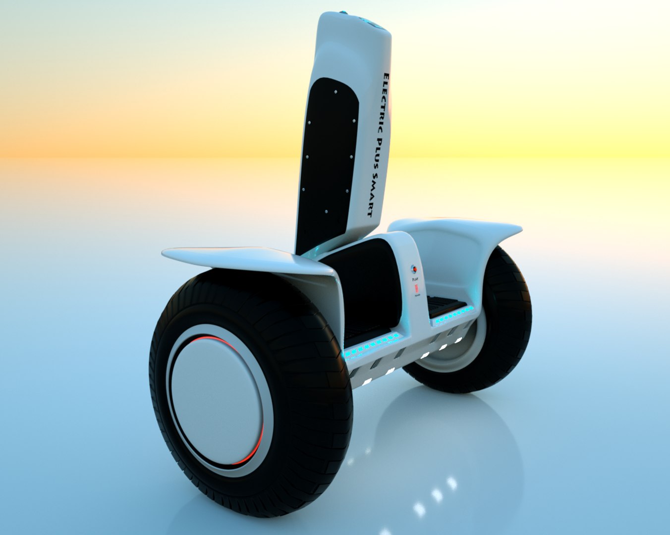 Skateboard electric sk 3D model - TurboSquid 1671880