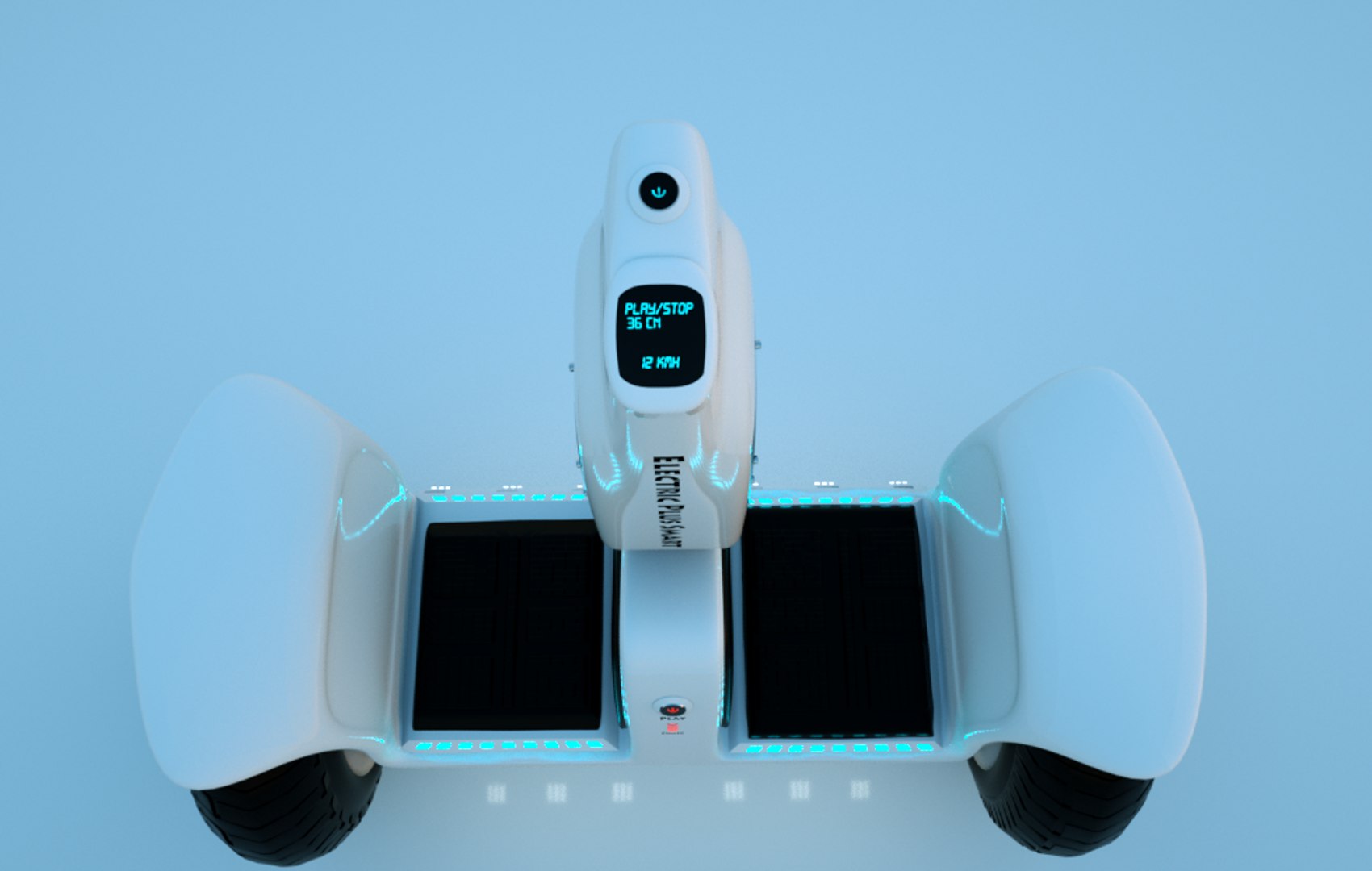 Skateboard electric sk 3D model - TurboSquid 1671880