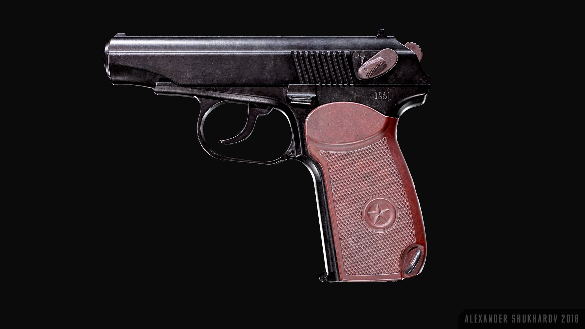 Pm Pistol - 3D Model - TurboSquid 1291479