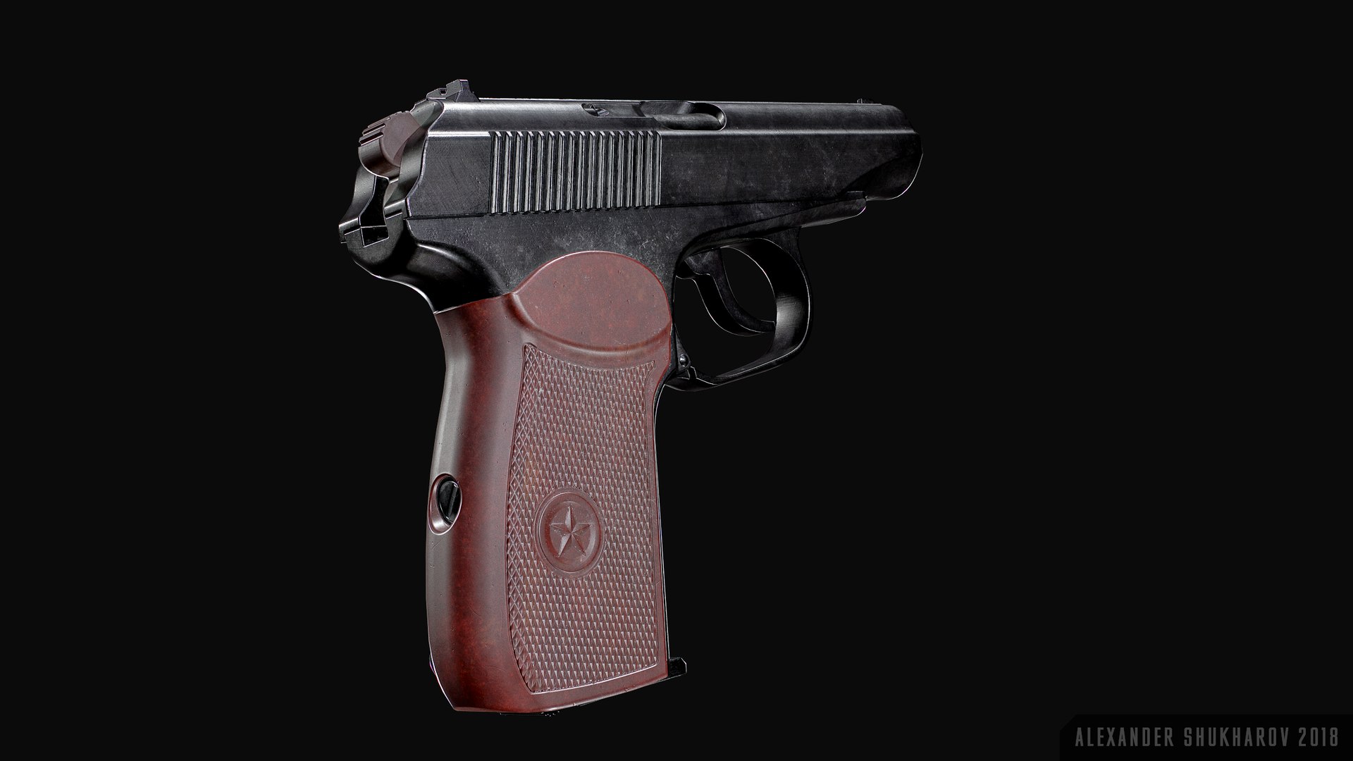 Pm Pistol - 3D Model - TurboSquid 1291479