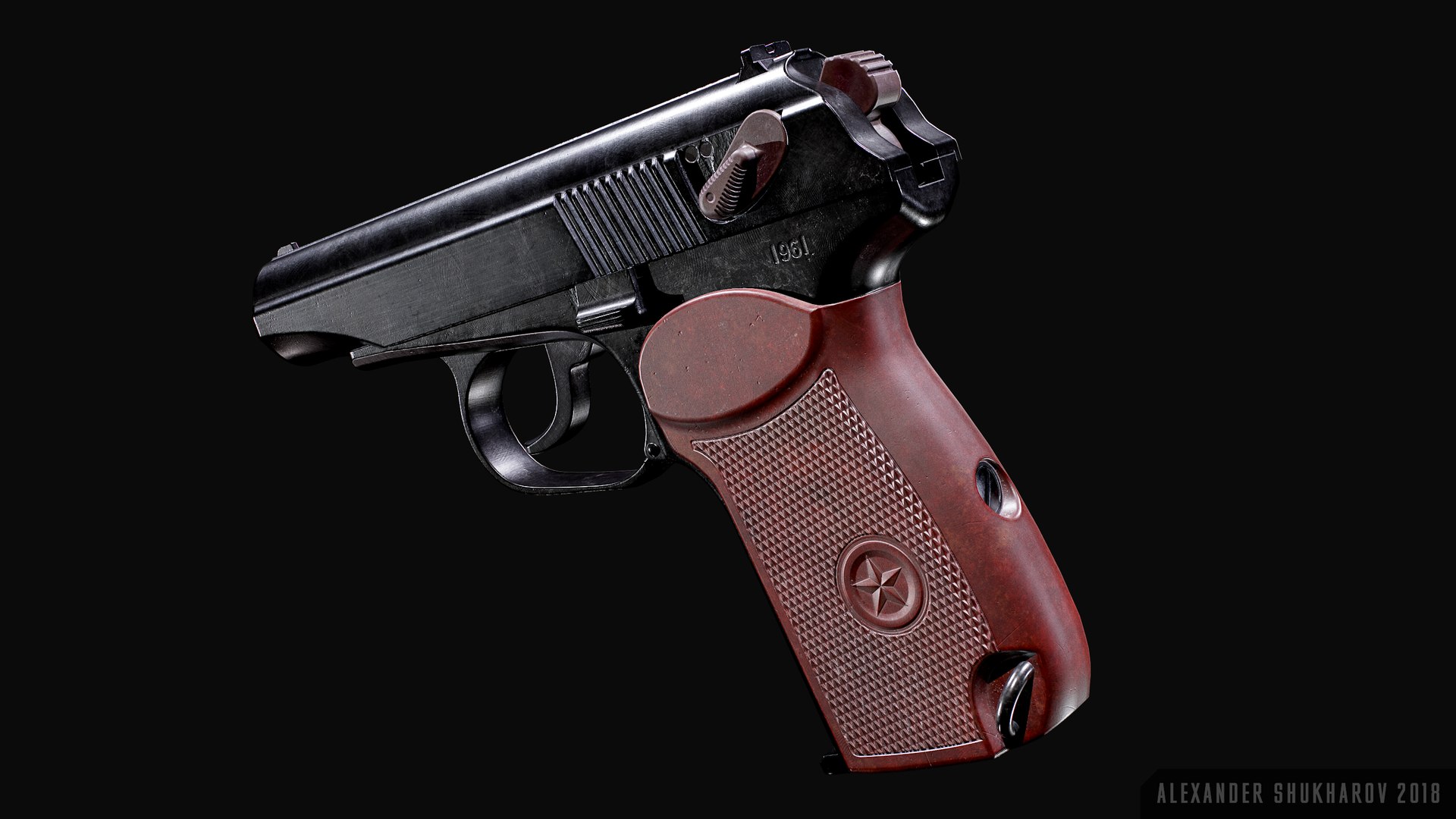 Pm Pistol - 3D Model - TurboSquid 1291479