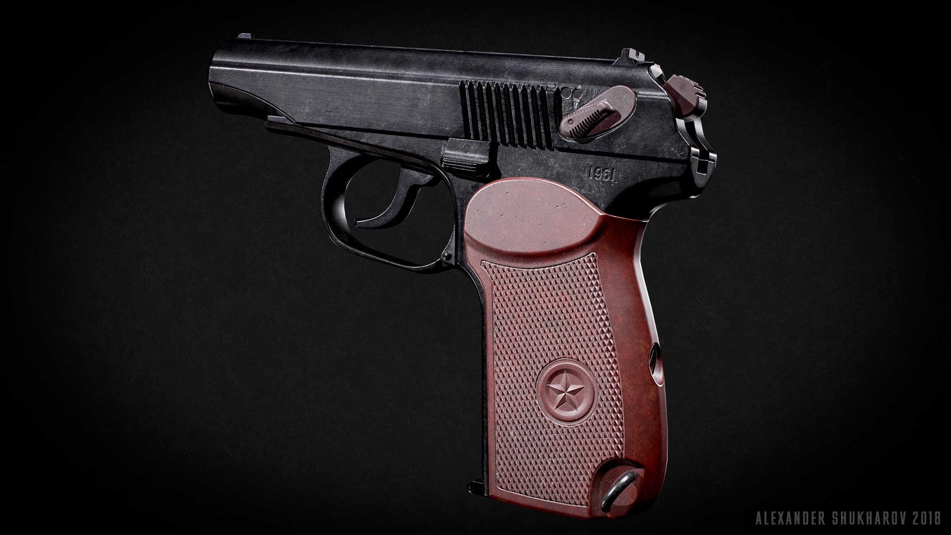 Pm Pistol - 3D Model - TurboSquid 1291479