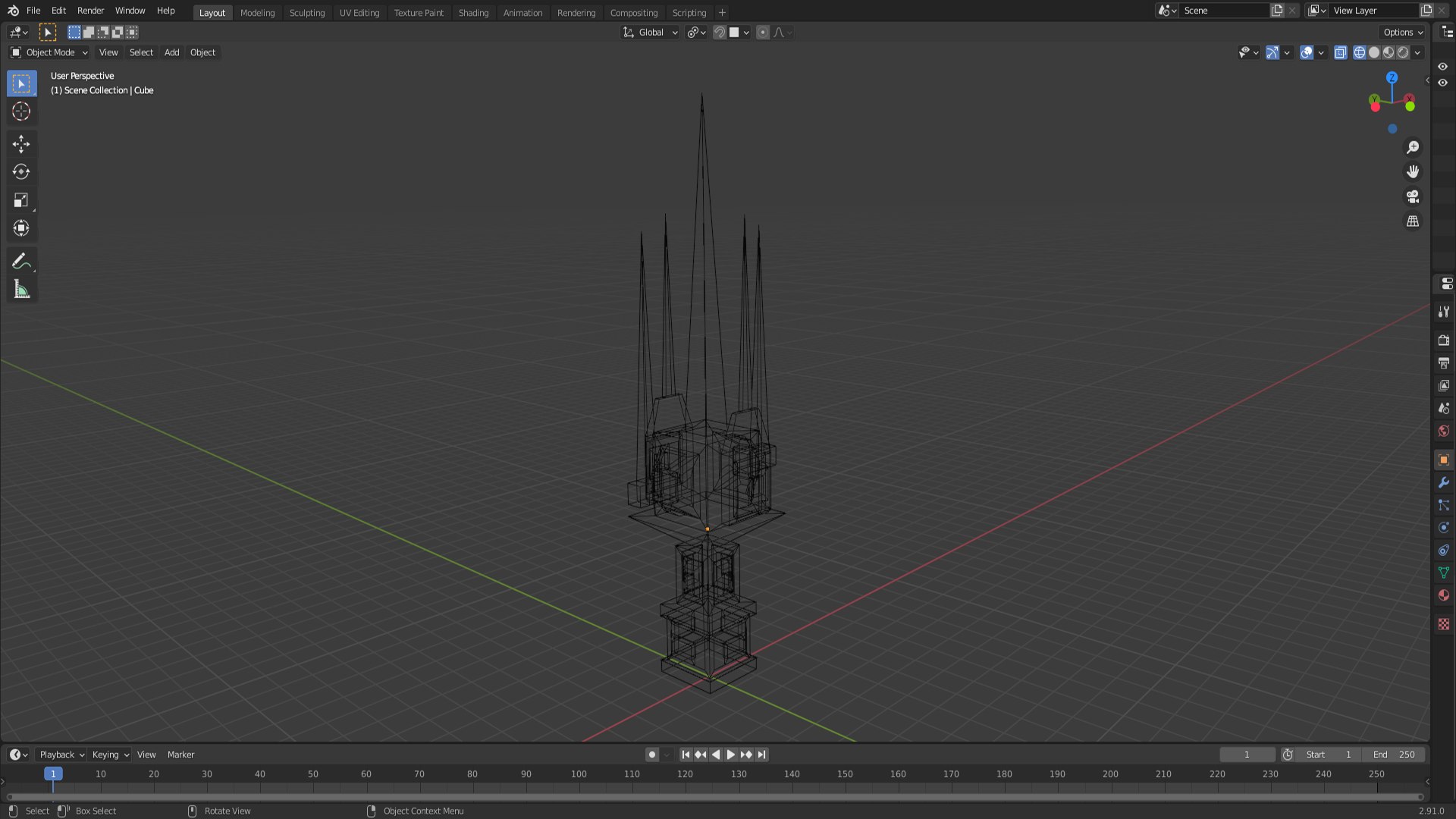 Free Tower Building Structure 3D Model - TurboSquid 1674074