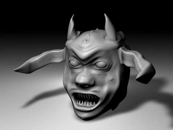 modelo 3d Devil Head.obj - TurboSquid 240878