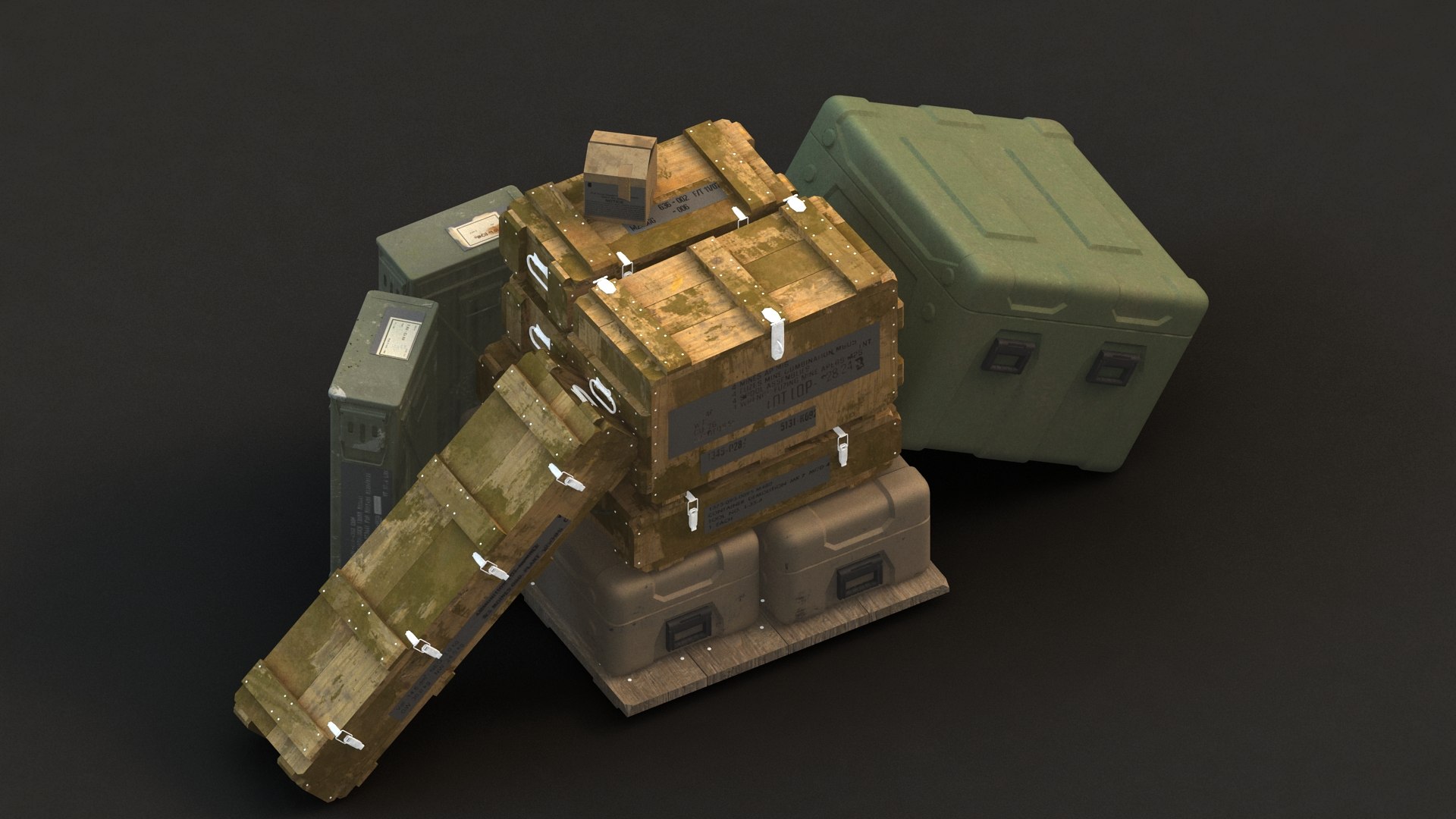 Military asset 17 3D - TurboSquid 2029927