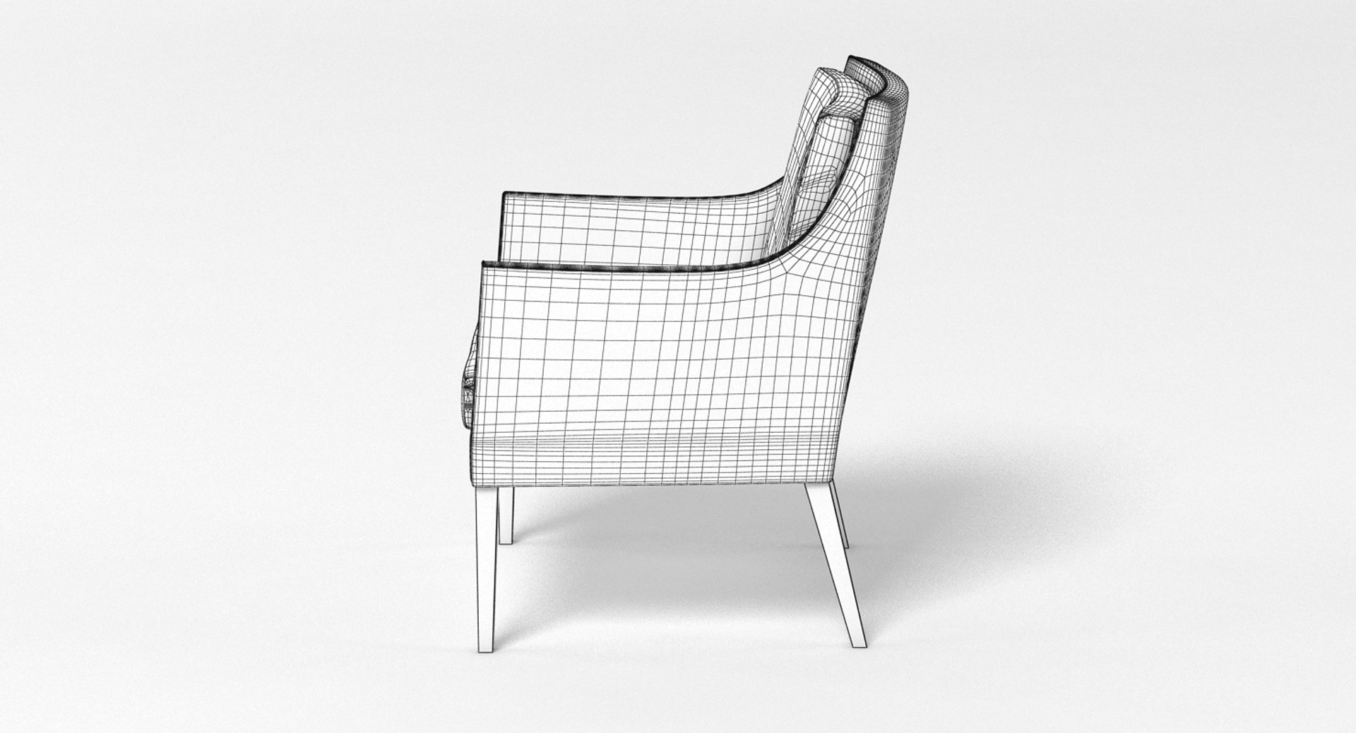 3d flexform pat chair model