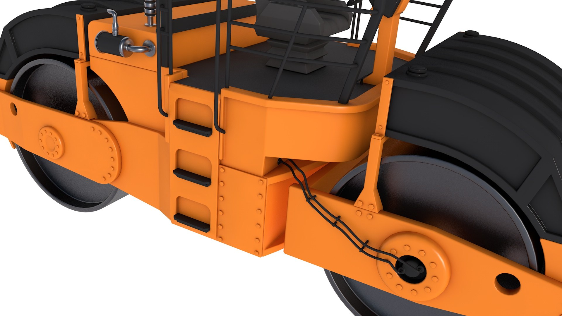 3D Road Roller Machine - TurboSquid 1943865