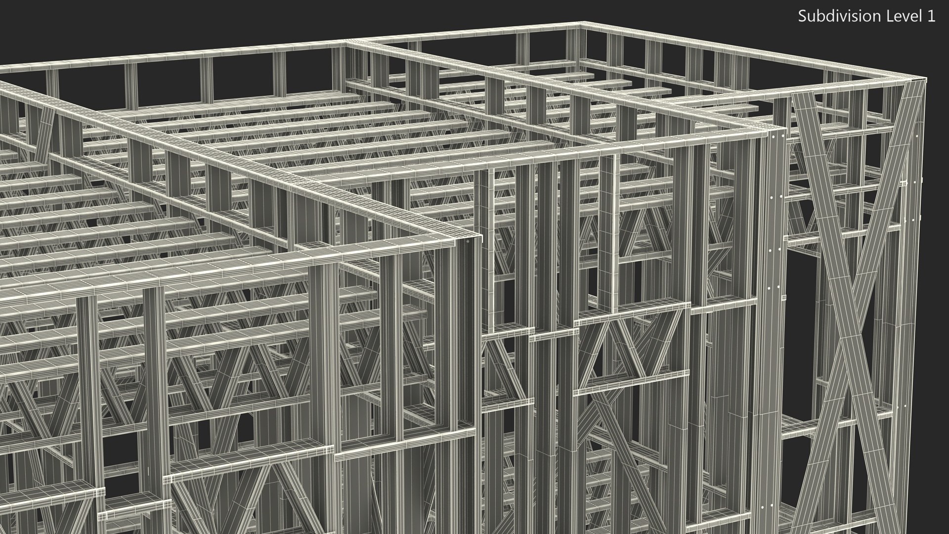 3D Modular Steel Construction Big - TurboSquid 2296411