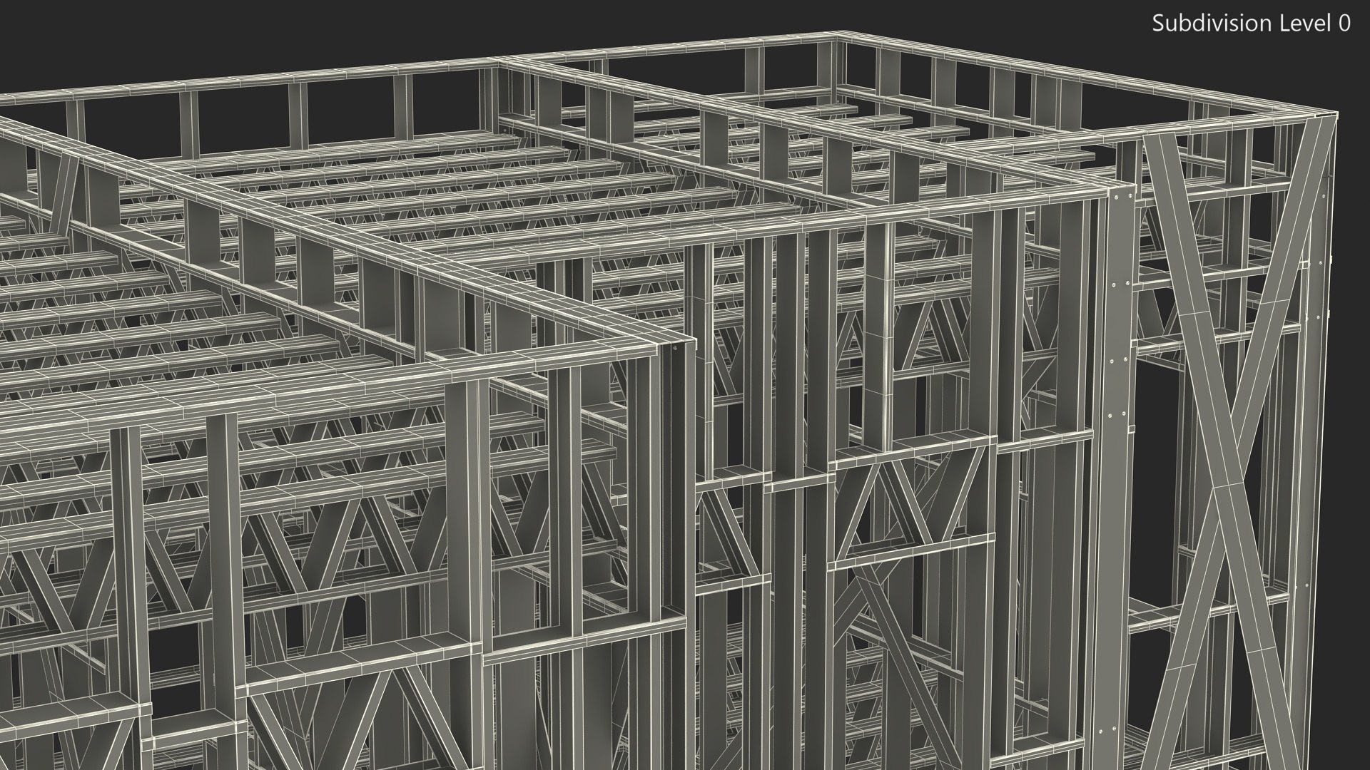 3D Modular Steel Construction Big - TurboSquid 2296411