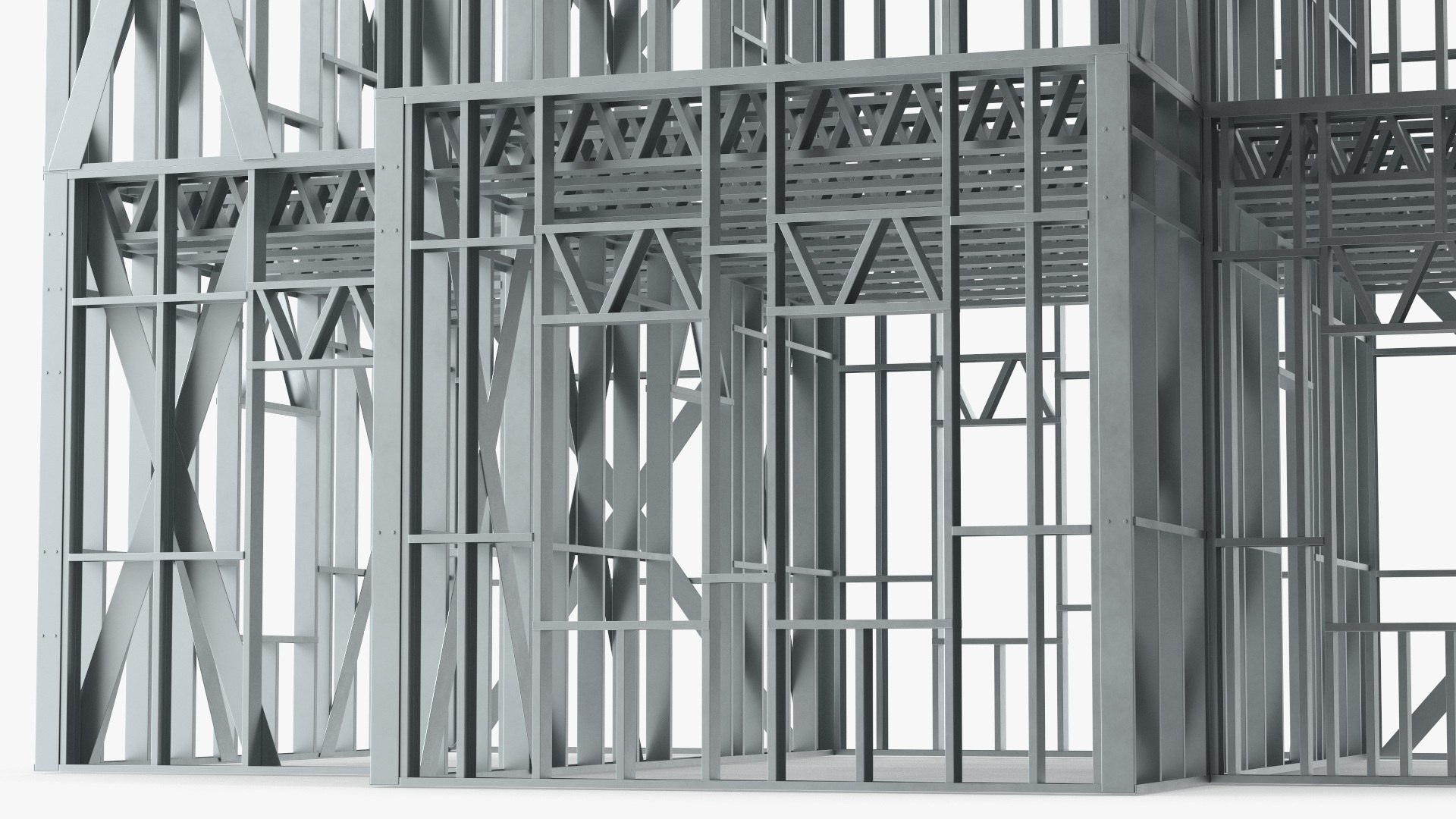 3D Modular Steel Construction Big - TurboSquid 2296411