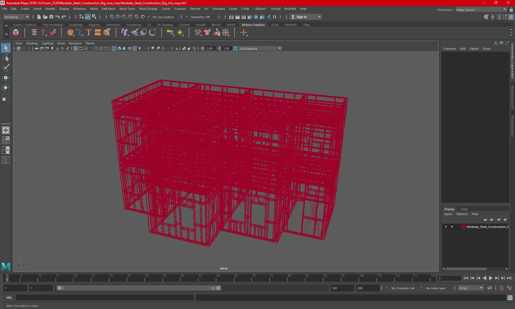 3D Modular Steel Construction Big - TurboSquid 2296411
