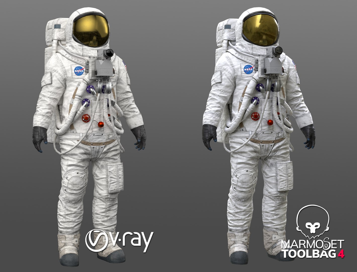 3D SPACESUIT NASA APOLLO 11 - TurboSquid 1721156