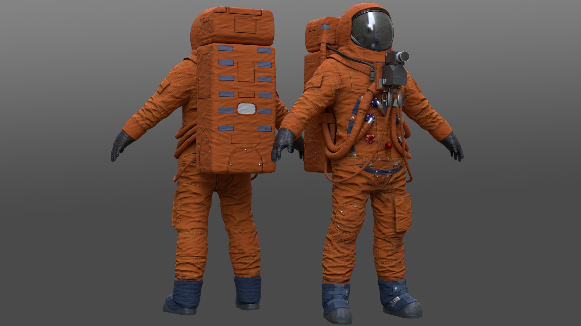 3D SPACESUIT NASA APOLLO 11 - TurboSquid 1721156