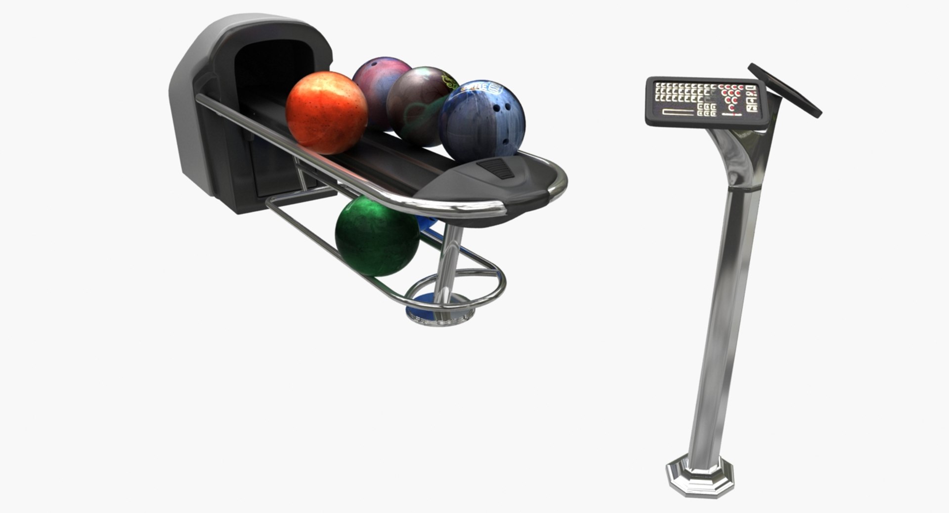 3D Model Bowling Return - TurboSquid 1330876
