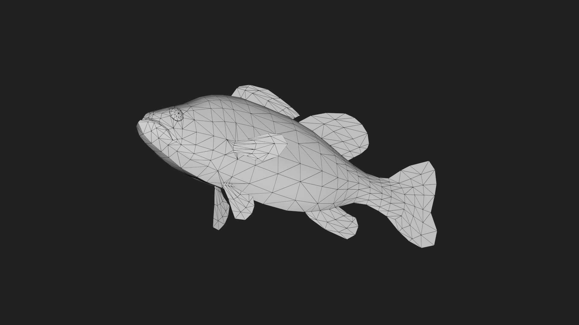 Bass Fish 3D Model - TurboSquid 2123105