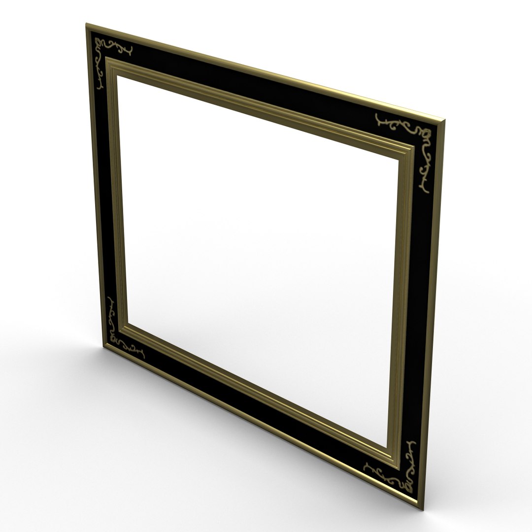 picture frame v7 3d model