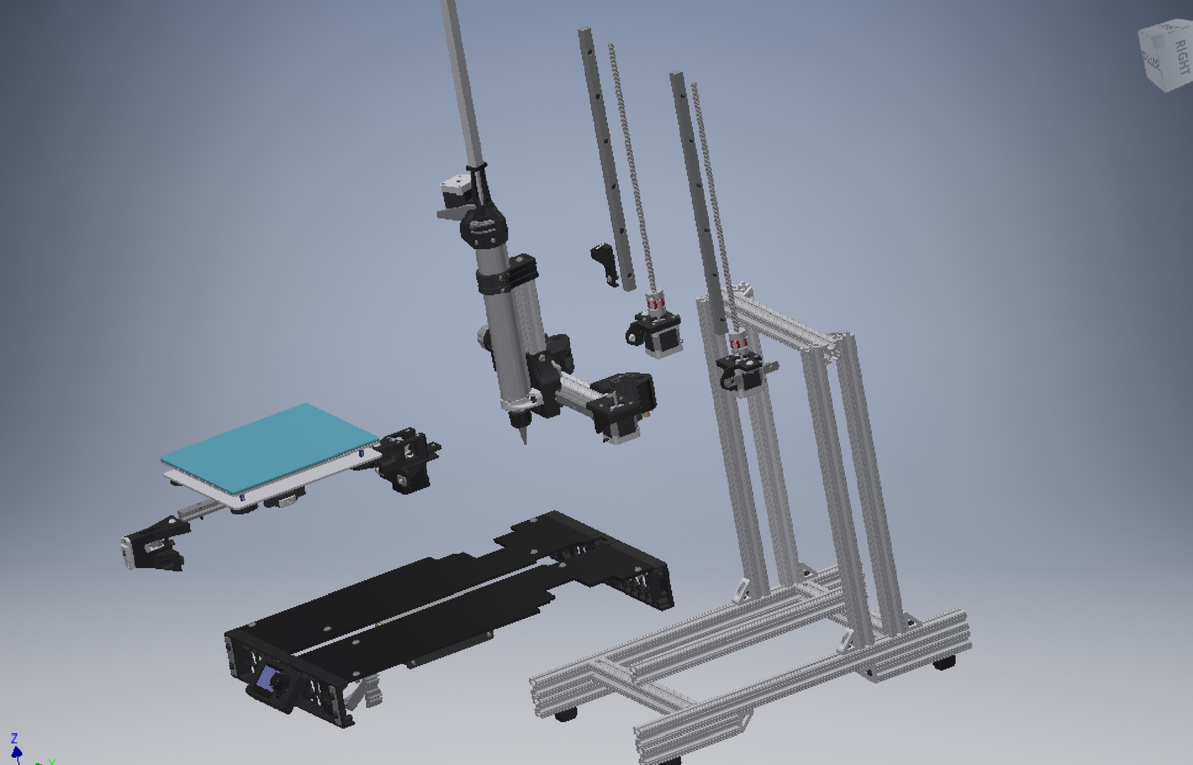 3D 3D Printer Assembly 3d Model - TurboSquid 1956000