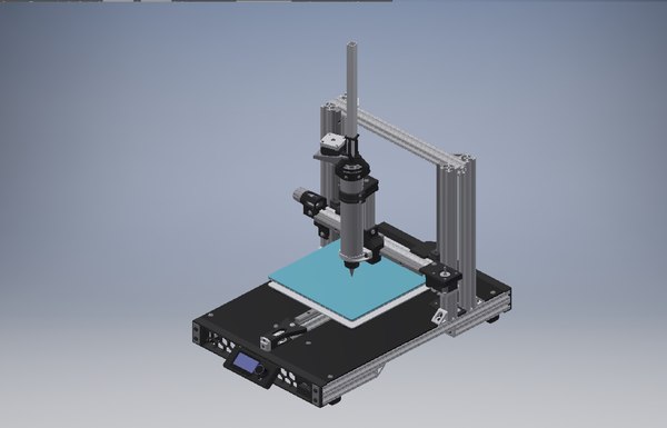3D модель 3D Printer Assembly 3d Model - TurboSquid 1956000