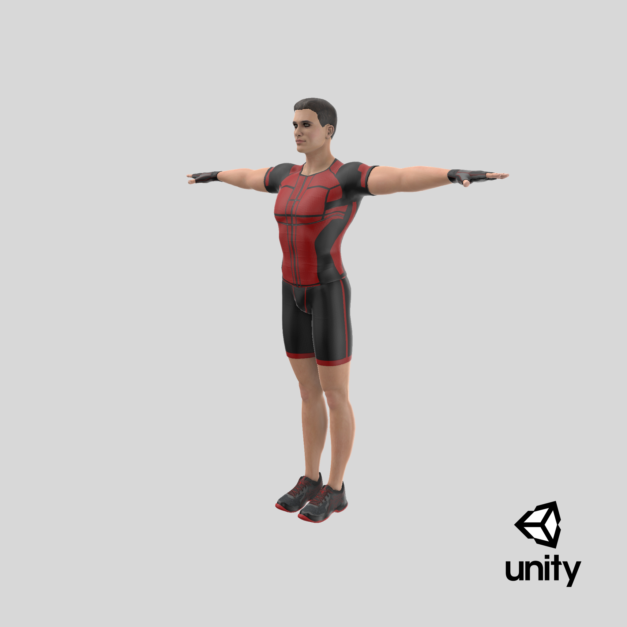 3D fitness trainer t-pose - TurboSquid 1518233