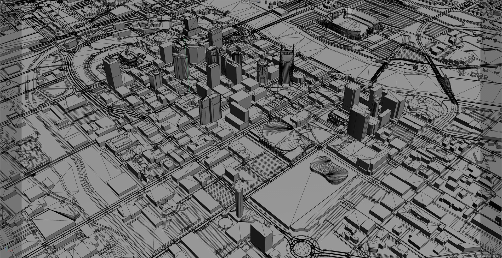 Nashville Downtown Tennessee USA 3D Model - TurboSquid 1989466