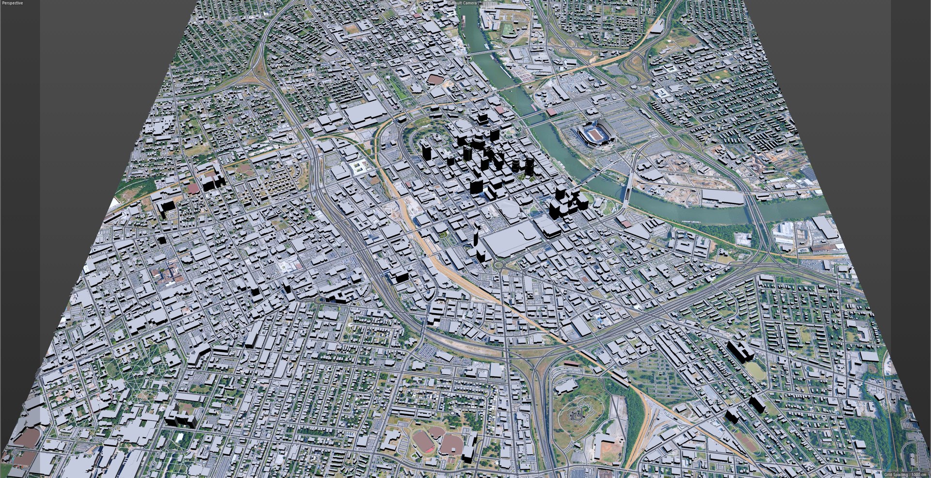 Nashville Downtown Tennessee USA 3D Model - TurboSquid 1989466