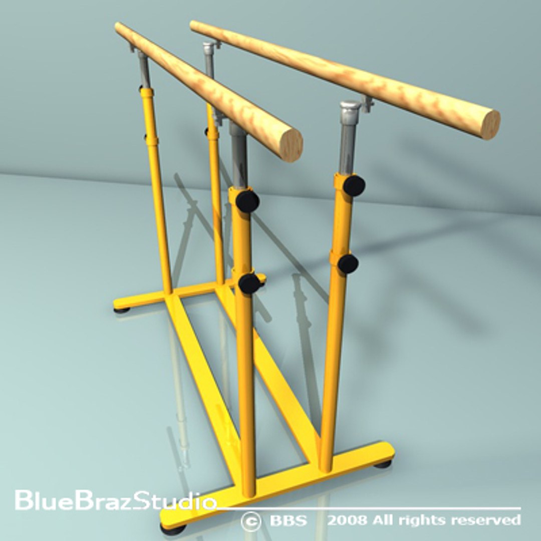 3d Parallel Bars Model