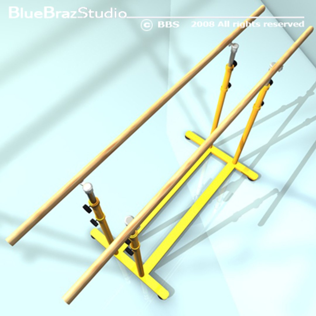 3d Parallel Bars Model