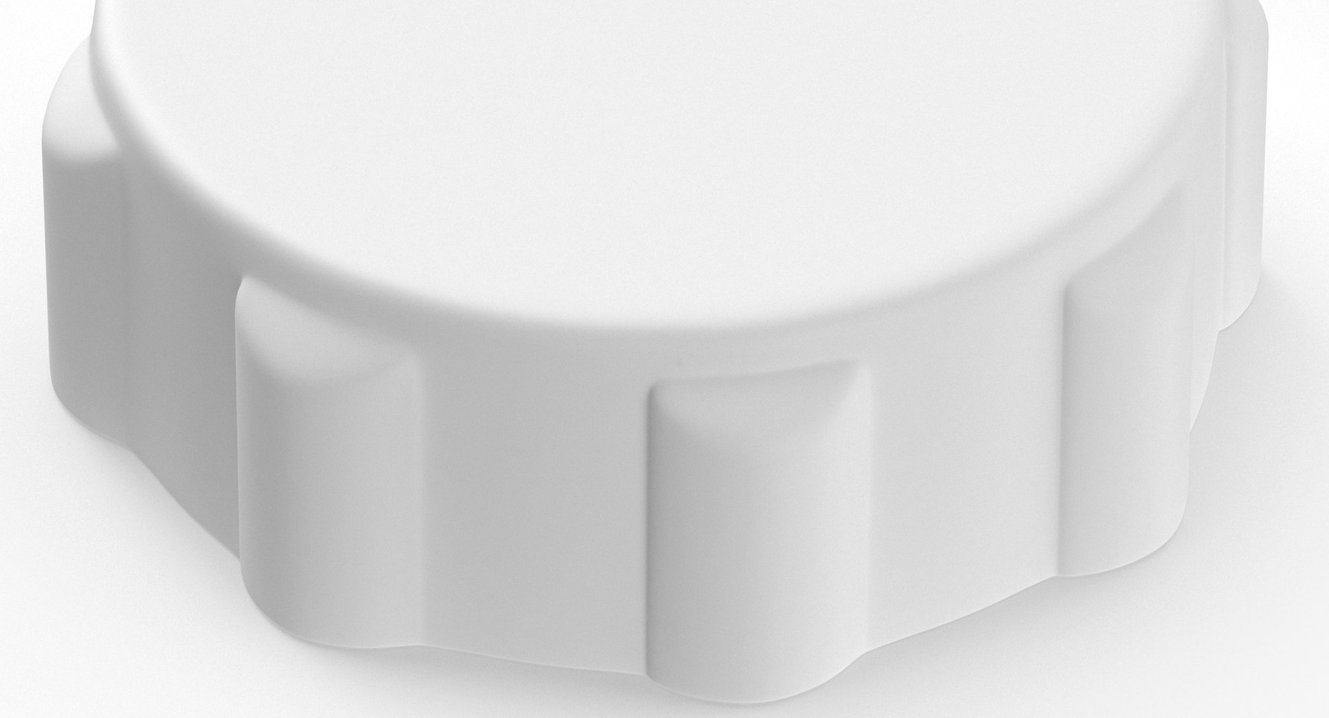 Child Resistant Cap Foam 3D Model - TurboSquid 1712660