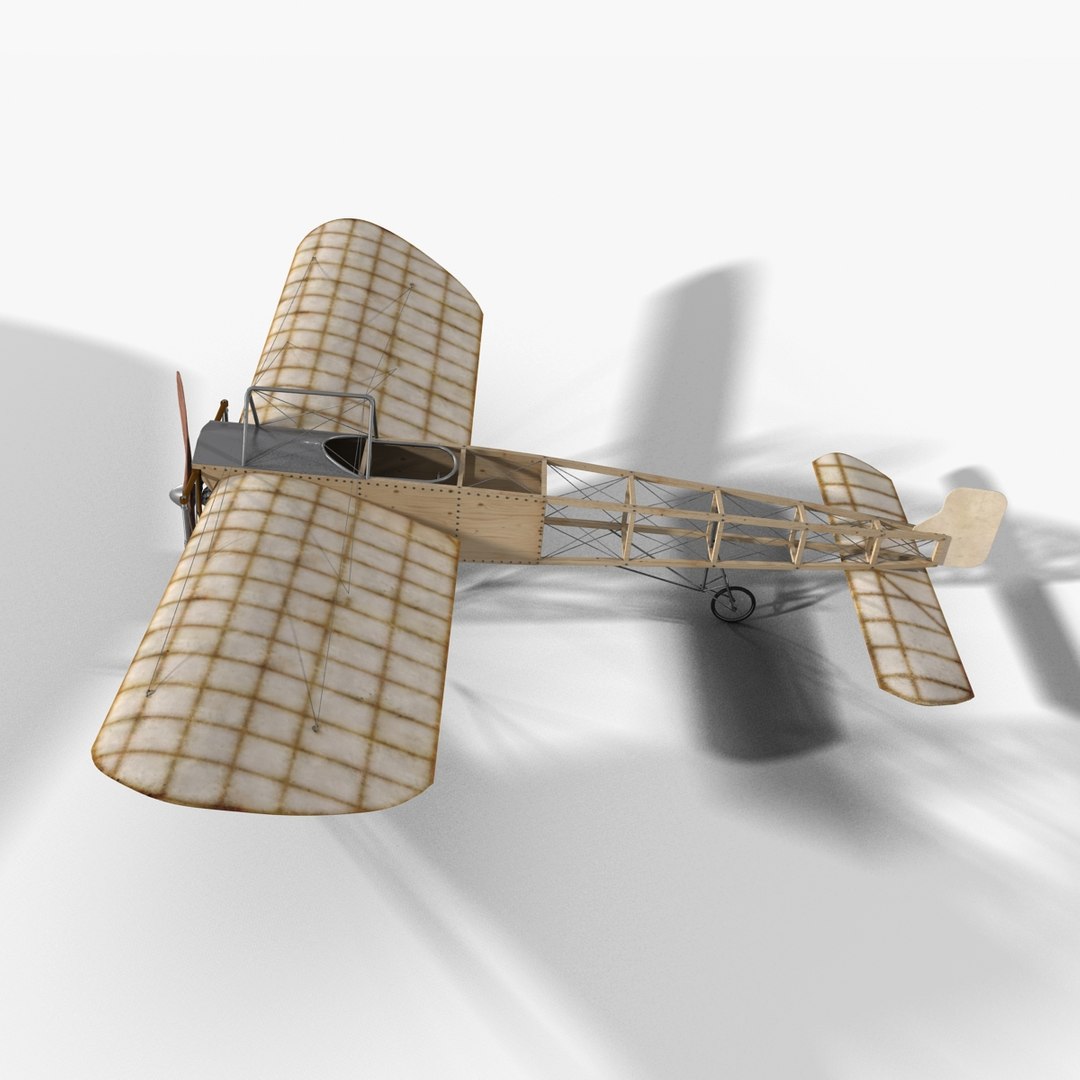 Blriot Xi 3D Model - TurboSquid 1201856