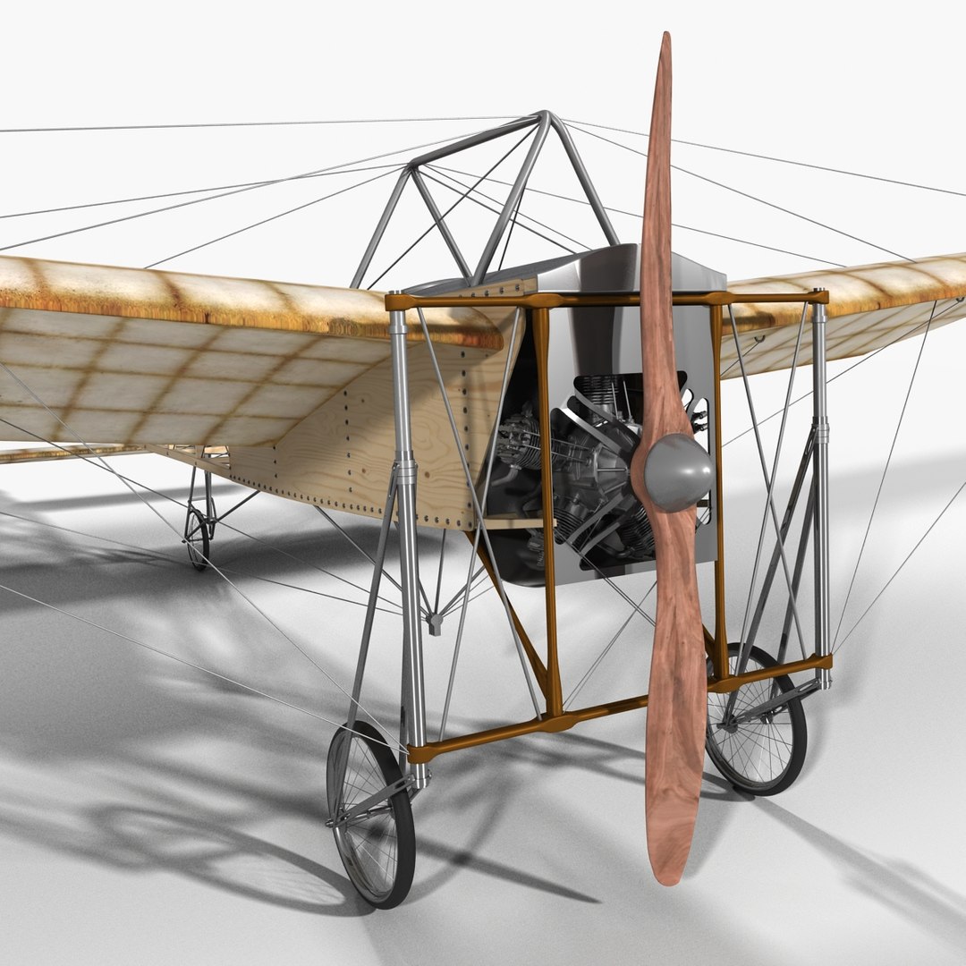 Blriot Xi 3D Model - TurboSquid 1201856