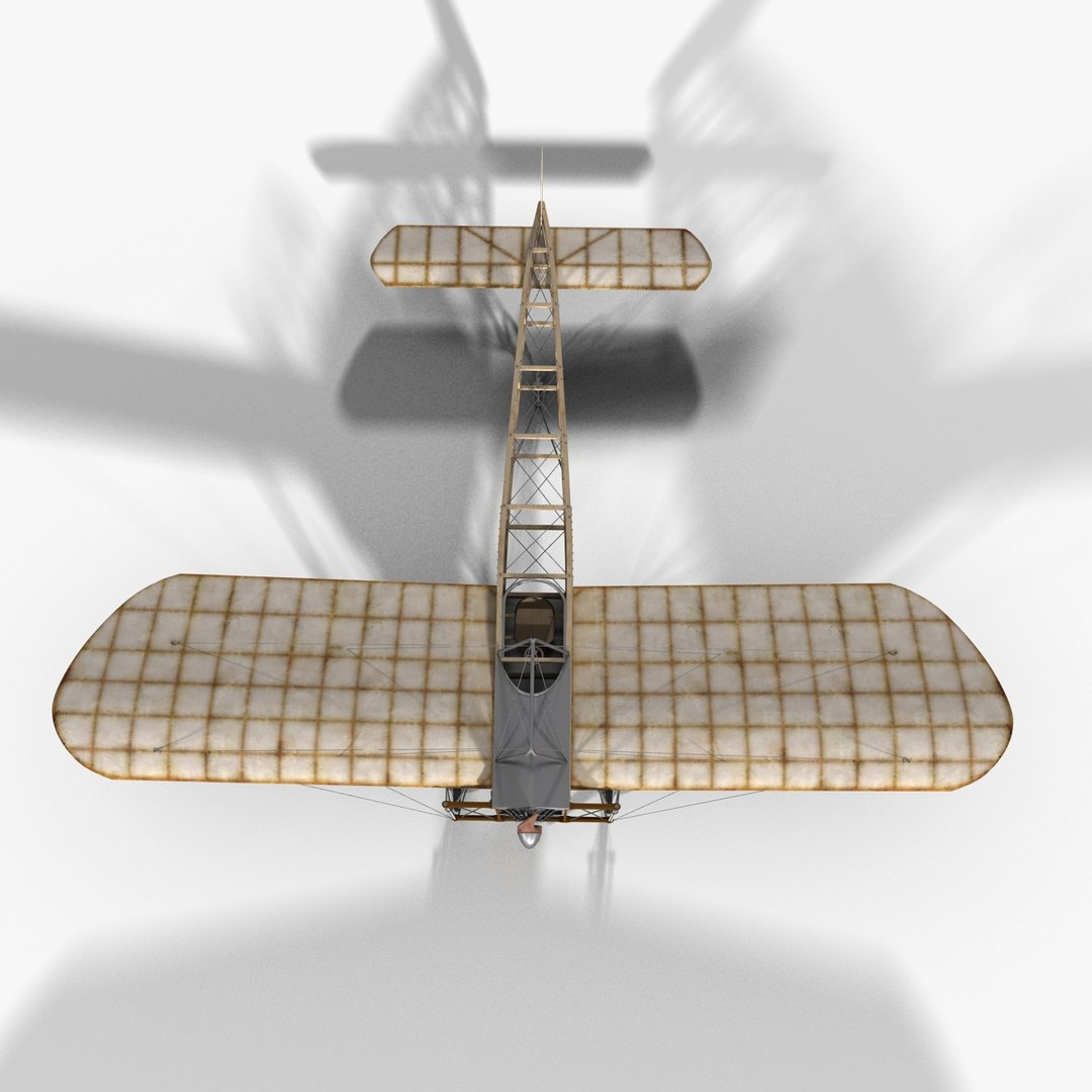 Blriot Xi 3D Model - TurboSquid 1201856