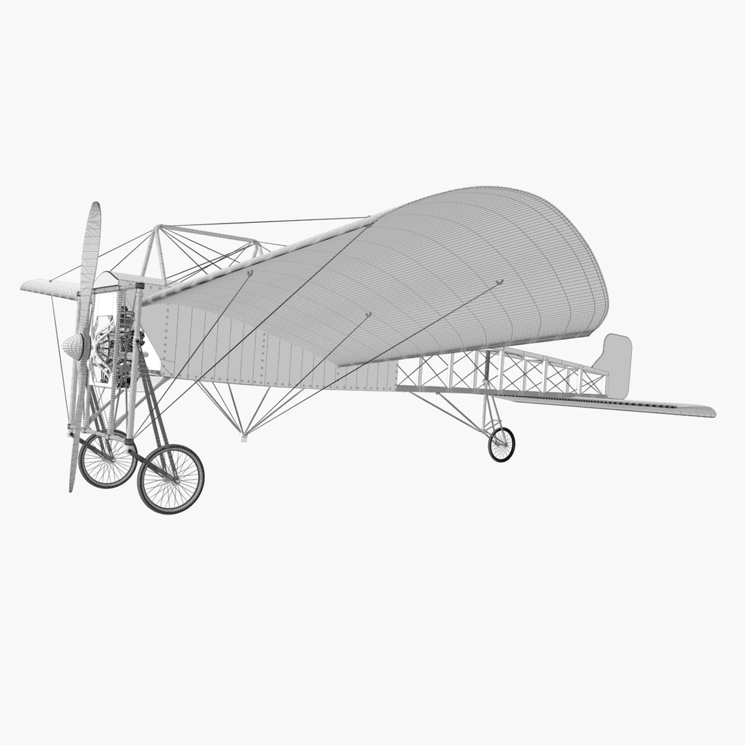 Blriot Xi 3D Model - TurboSquid 1201856