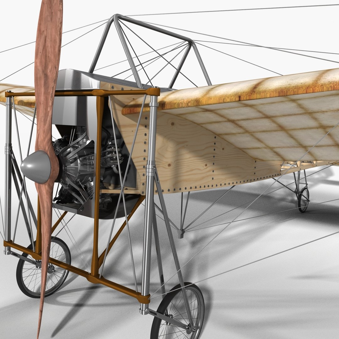 Blriot Xi 3D Model - TurboSquid 1201856